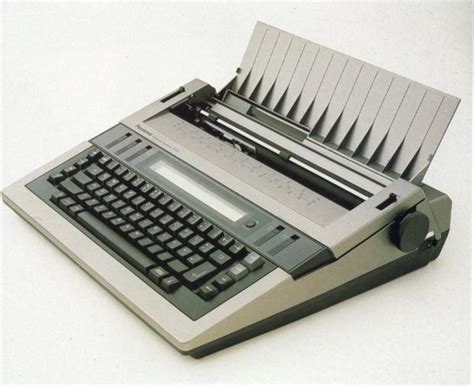 If Design Panasonic Electronic Typewriter R315
