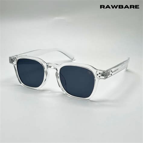Solar Sleek Sunglasses - Transparent / RB2418 – RawBare