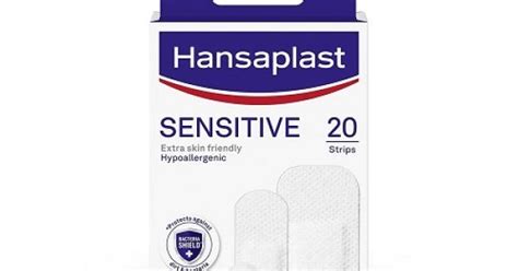 Hansaplast Sensitive Plasters 20 Strips