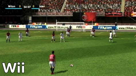 Fifa 08 Wii Gameplay Youtube