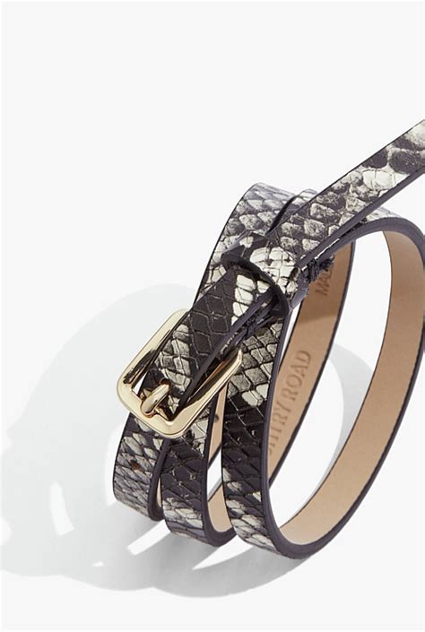 Multicolour Narrow Belt Belts Country Road