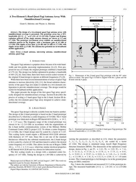 Fourth Paper Pdf Antenna Radio Waves