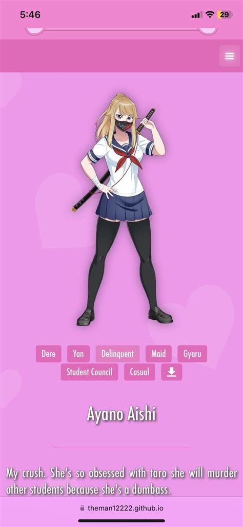 Can I Just Say Delinquent Ayano Is So Badass And Kind Of Cute Rosana