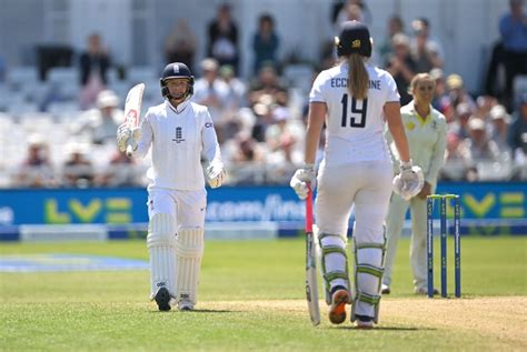Danni Wyatt Fought A Lone Battle In The Second Innings With A Fifty On