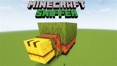 How To Build The Sniffer In Minecraft YouTube