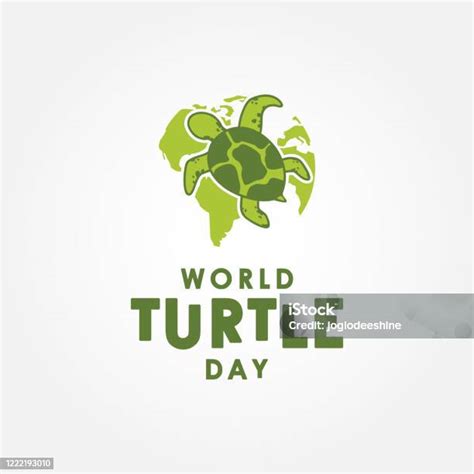 世界海龜日向量設計插圖慶祝時刻向量圖形及更多五月圖片 五月 保護 剪裁圖 Istock