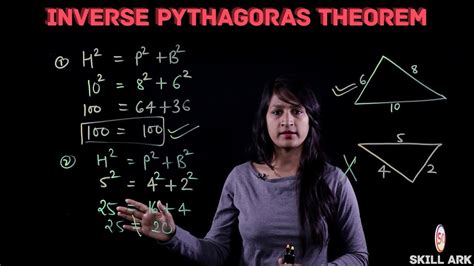 Inverse Pythagoras Theorem Proving Theorem With Pythagoras Youtube