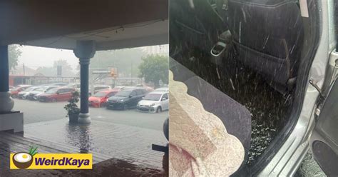 Kajang School Hit By Flash Flood Teachers Car Becomes Soaked In