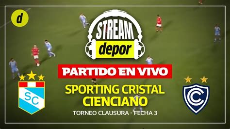 Sporting Cristal Vs Cienciano En Vivo Torneo Clausura Liga 1 2024
