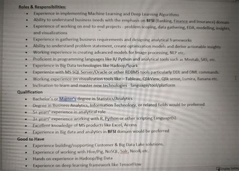 Abhra Jit N On Linkedin Openings Experience Job Bangalore Lead