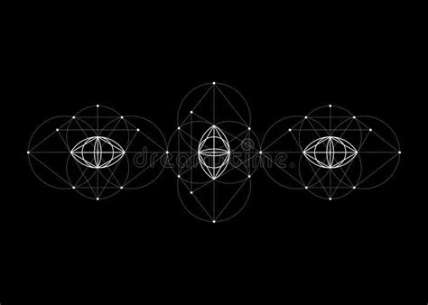 Vesica Piscis Sacred Geometry All Seeing Eye The Third Eye Or The Eye