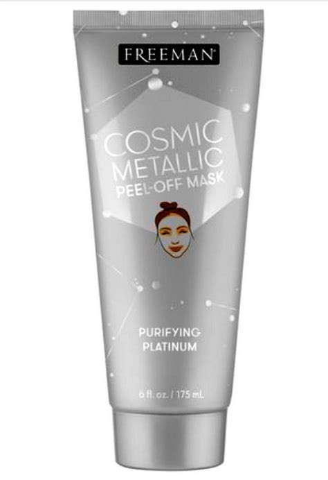 Freeman Beauty Cosmic Metallic Purifying Platinum Peel Off Mask
