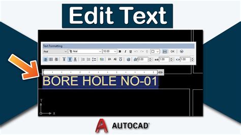 How To Edit Text In Autocad Templates Sample Printables