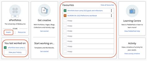 Access PebblePad Resources Created By Your Subject Coordinator