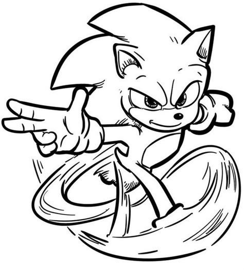 Sonic Untuk Pewarnaan 🦔 Pepelt