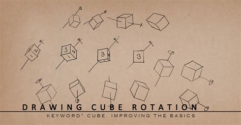 Artstation Drawing Cube Rotation