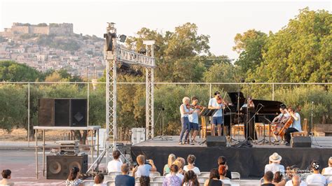 Greek Island Of Lesbos Holds Classical Concert For Asylum Seekers