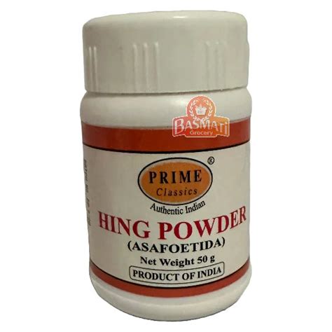 Hing Powder Asafoetida 50g Basmati Grocery