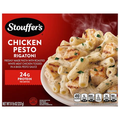 Save On Stouffers Rigatoni With Chicken And Pesto Frozen Meal Order