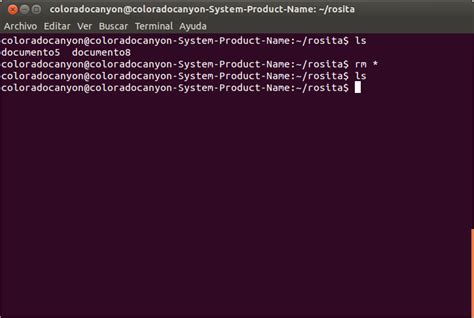 Iniciación A Linux Comando Rm Aplicaciones De Libre Uso