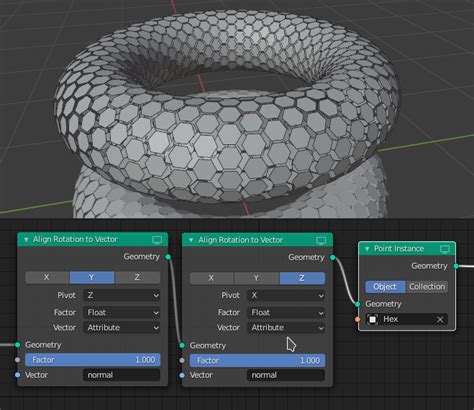 Geometry Nodes How Can I Align Pointsinstances To Normals Without