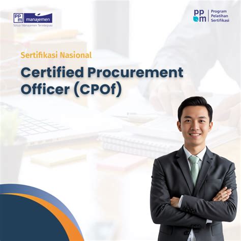 Certified Procurement Officer Cpof Ppm Manajemen