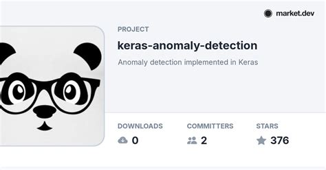 Keras Anomaly Detection Ecosystem Directory Marketdev
