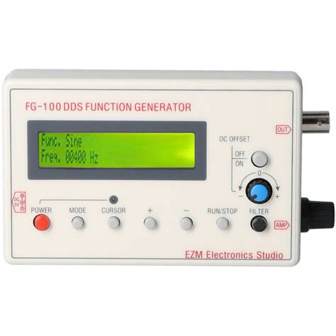 Fg 100 Dds Function Signal Generator Frequency Counter 1hz 500khz Garden Equipment Review