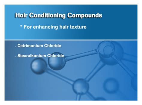 Hair Conditioning Compounds Versachem International Limited