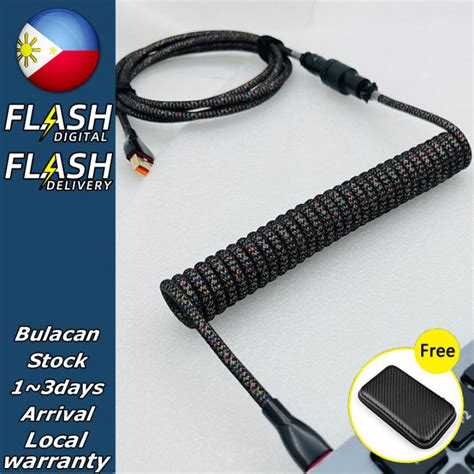 Mechanical Keyboard Customized Spiral Cable USB C Type Charging Lazada PH