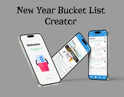 Bucket List Projects :: Photos, videos, logos, illustrations and branding :: Behance
