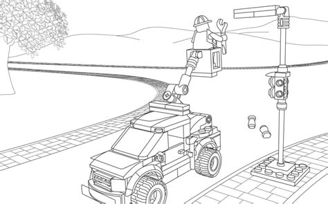 Disegni Da Colorare Di Lego City Stampa Gratuitamente
