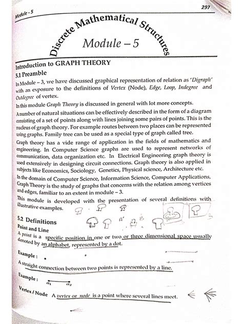 Graph Theory Module 1 Pdf