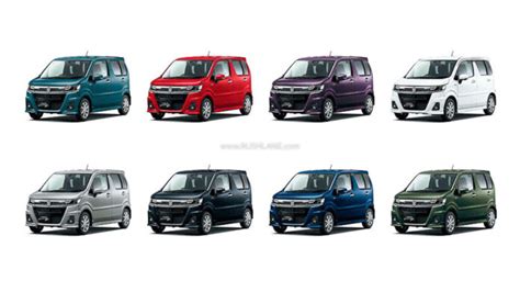 2023 Suzuki Wagonr Facelift Debuts New Features Colours