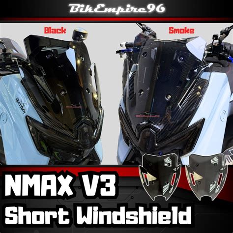 Nmax V3 155 2025 Windshield Short Design Windscreen Deflector Plug N