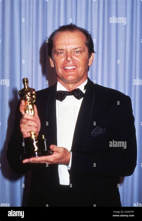 Jack Nicholson At The 56th Academy Awards On April 9 1984 At The