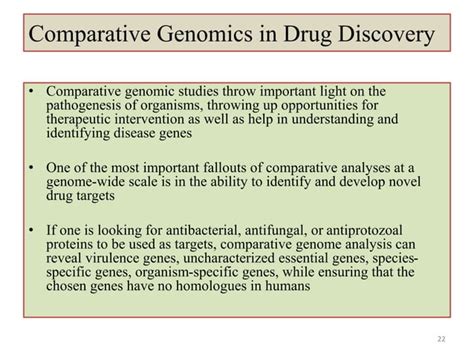 Comparative Genomics