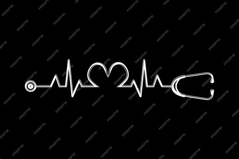 Premium Vector Stethoscope Heart Vector Medical Stethoscope Heart