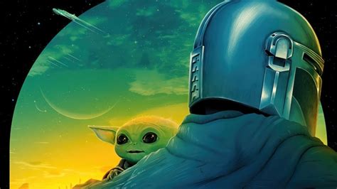 The Mandalorian Star Wars Grogu Din Djarin 4k Hd Wallpaper Rare