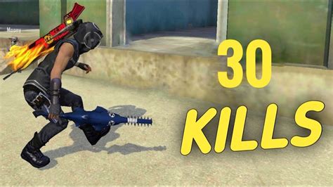 30 Kills Record Gameplay Solo Vs Duo Op Headshots Garena Free Fire