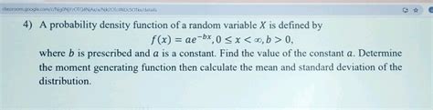 A Probability Density Function Of A Random Studyx