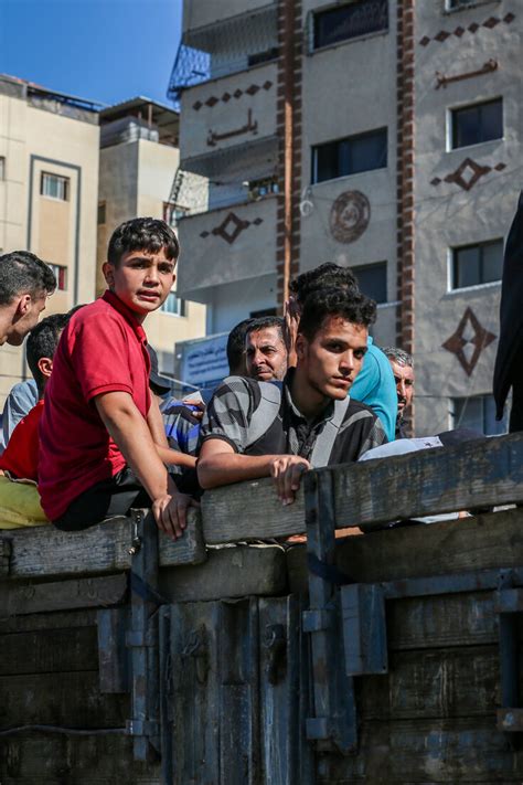 Guerra Israel Hamás ‘cientos De Miles De Gazatíes Desplazados The
