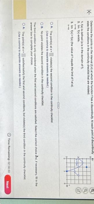 Solved Determine The Points On The Interval At Which Chegg