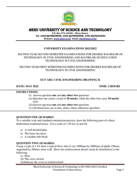 Civil Engineering Drawing Engineering Stuvia Sa