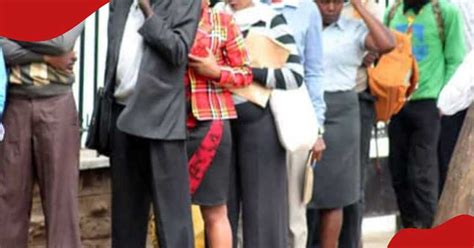 Unemployment Pandemic Thousands Of Young Kenyans Show Up For 1500