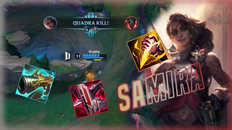WILD RIFT SAMIRA IS THE NEW ULTIMATE JUNGLE IN THE NEW UPDATE