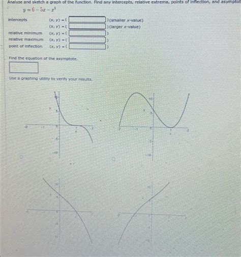 Solved Analyze And Sketch A Praph Cr The Function Find Any