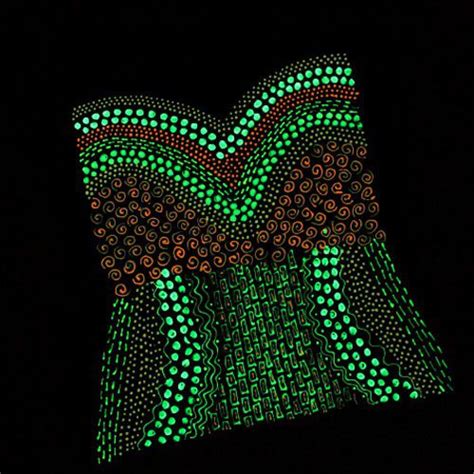 Glow In The Dark Corset Top Crafty Chica