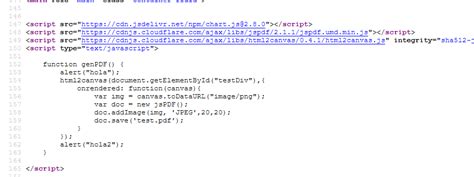 Django Javascript Jspdf Y Html Canvas No Genera El Archivo Pdf Stack Overflow En Espa Ol