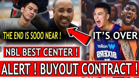 KAI SOTTO END CONTRACT MOST IMPROVED NBL PLAYER DATING CENTER NG